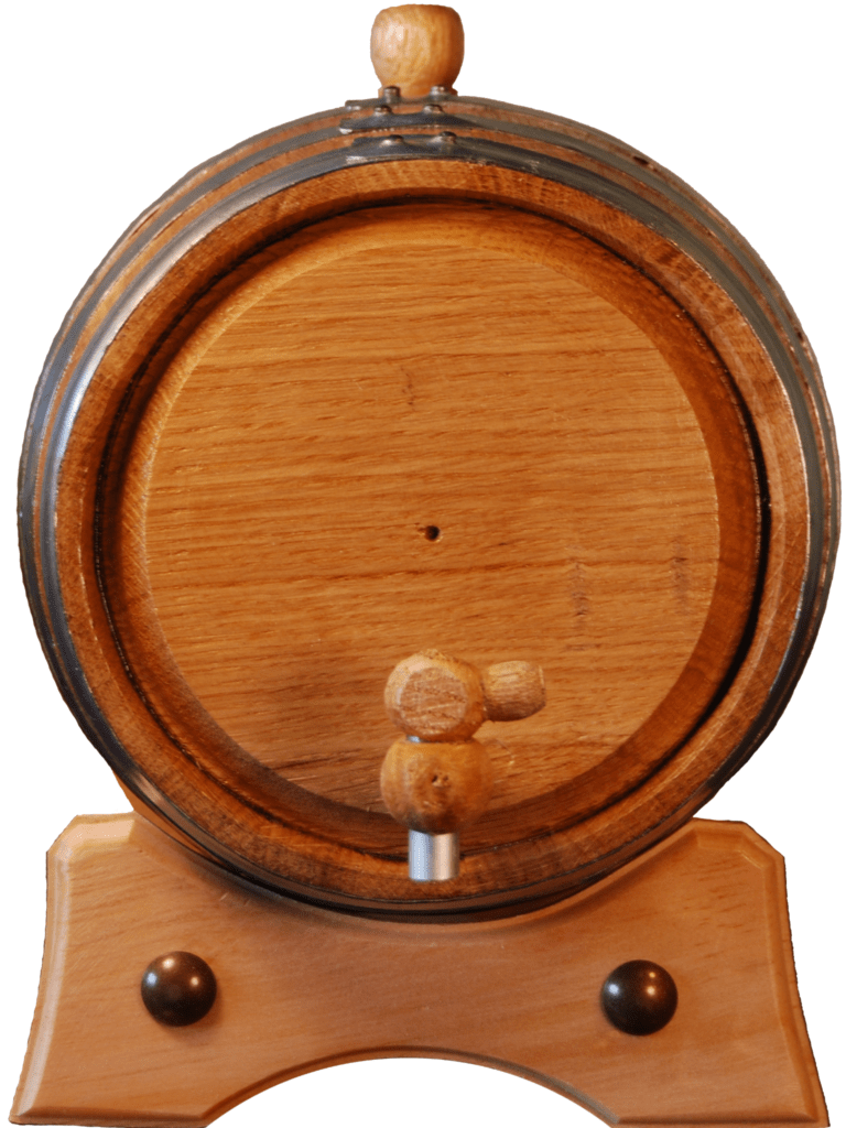 Barril de madera de roble americano 3 litros – Spaniard Barrels